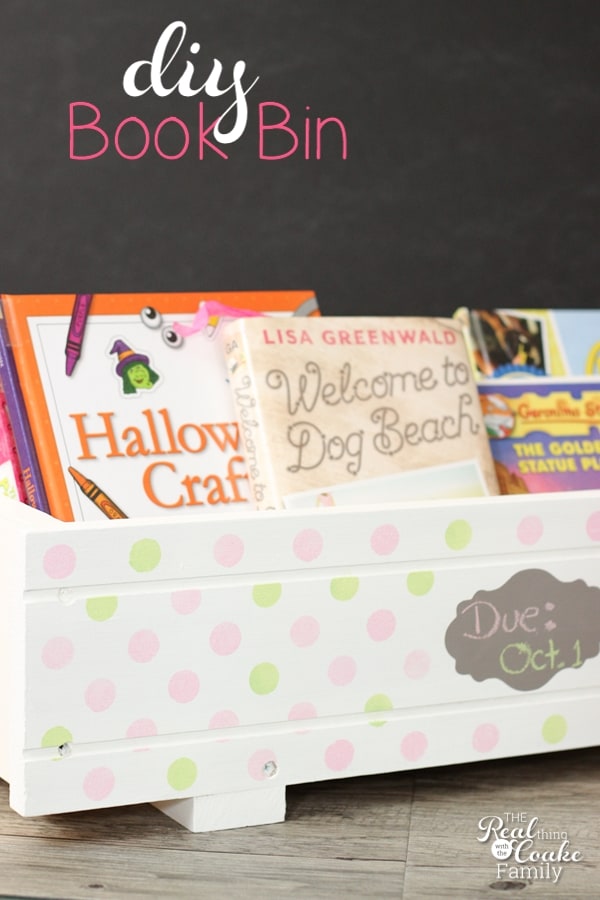 Cute DIY Craft to Organize Books