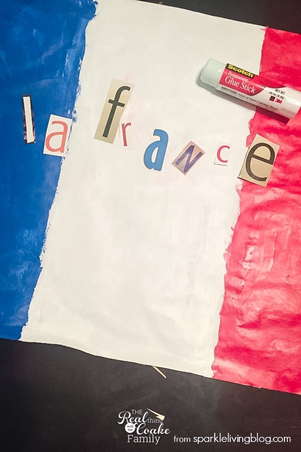 Bastille Day (or 4th of July) Craft