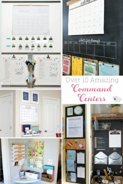 Over 10 Great DIY Family Command Centers for Any Home