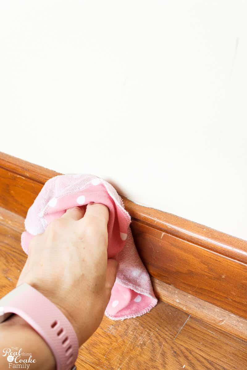 How to Paint Trim - Real Creative Real Organized