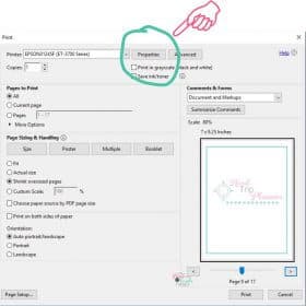 How to Print Planner Pages to Fit Your Planner - Real Creative Real ...