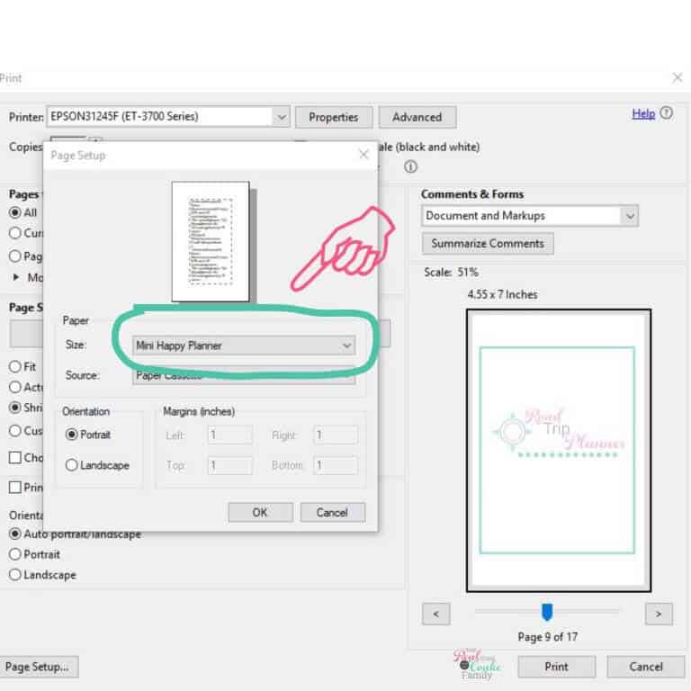 How to Print Planner Pages to Fit Your Planner - Real Creative Real ...