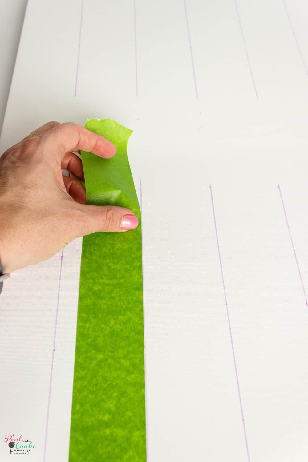 How to Paint Gingham - Real Creative Real Organized