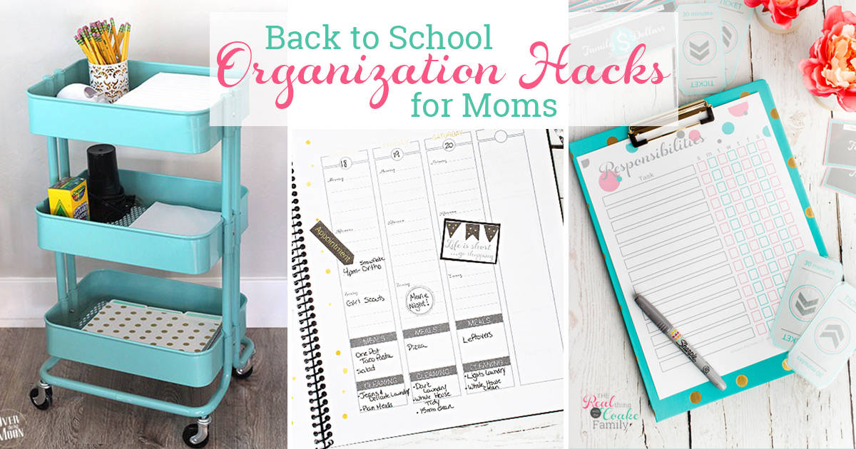 18 of the Best Back to School Organization Hacks - Real Creative Real ...
