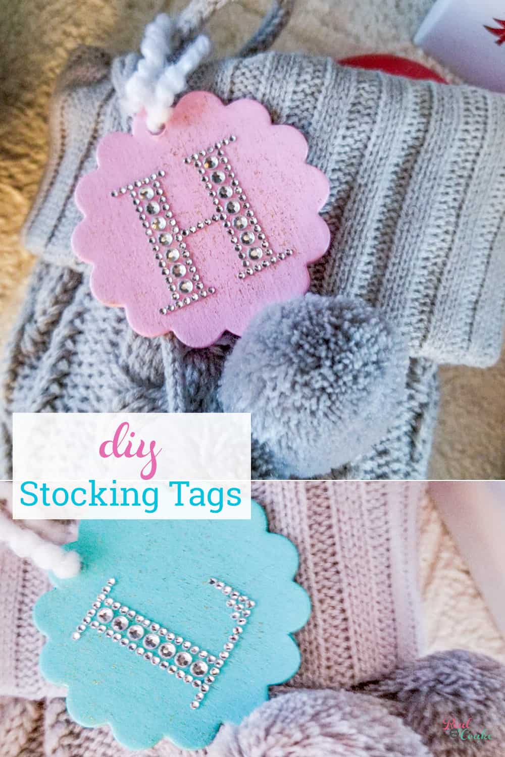How to Make These Cute Personalized Stocking Tags - Real Creative Real ...